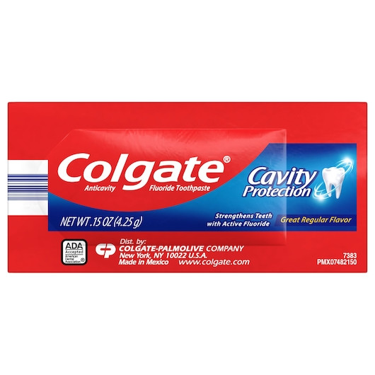 Colgate Great Regular Flavor Sachets, 0.15 Ounces, 1000 Per Case