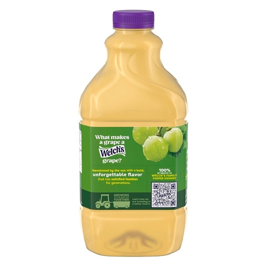 Welch's 100% White Grape Juice, 64 Fluid Ounce, 8 Per Case