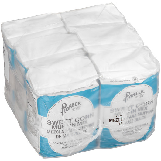 Pioneer Sweet Corn Muffin Mix, 5 Pounds, 6 Per Case