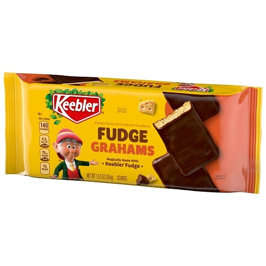 Keebler Deluxe Grahams Original Cookies, 12.5 Ounce, 12 Per Case