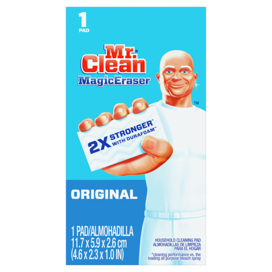 Procter & Gamble Mr. Clean Original Magic Eraser 2X Stronger with ...