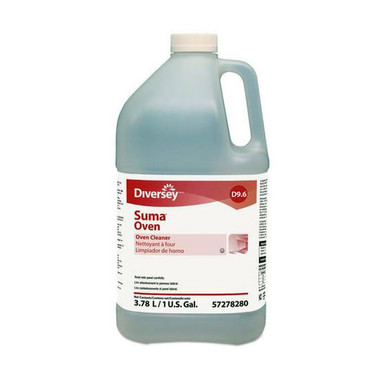 Diversey Suma Klear Rinse Aid Economy, Liquid, 1 gal, 4/Carton