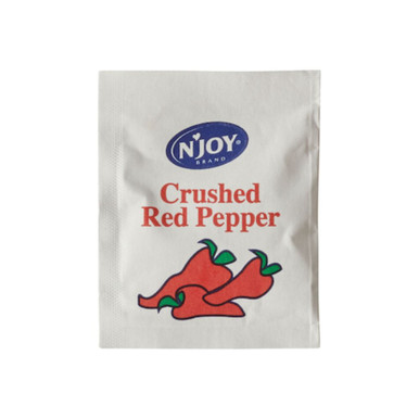N'Joy Crushed Red Pepper, 1 Gram - 500 Per Case