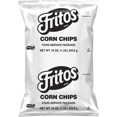 Frito Lay Fritos Corn Chips, 1 lbs., 8 /Case