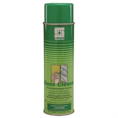 Spartan Glass Cleaner Aerosol, 20 Ounce, 12 Per Case