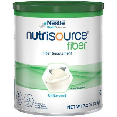 Nutrisource Powder Fiber Canister, 7.2 Ounce, 4 Per Case