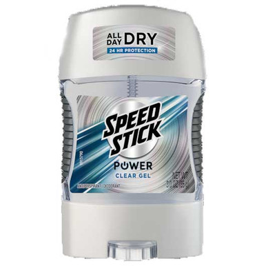Mennen Men's Speed Stick 24 Hour Power Anti-Perspirant Deodorant Clear ...