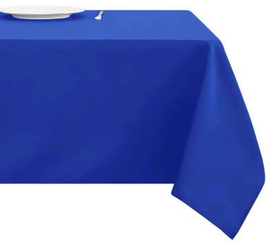 Oxford Royal Blue Square Table Linen - 64x64, 1 Dozen