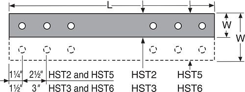 HST6 Heavy Strap Tie