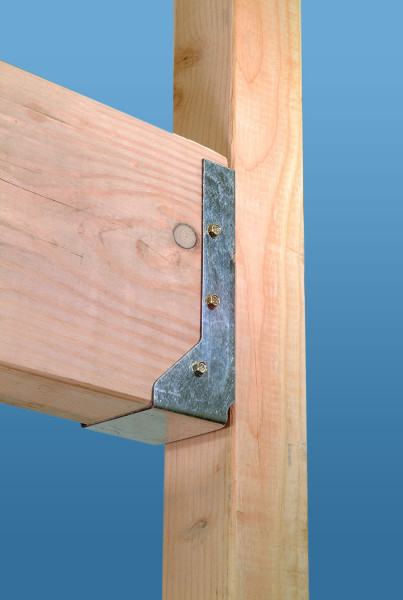 HUCQ410-SDS Heavy Concealed Flange Face-Mount Joist Hanger with SDS Screws