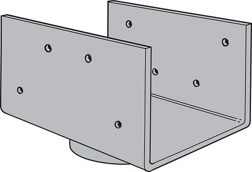 LCC6-4 Lally Column Cap
