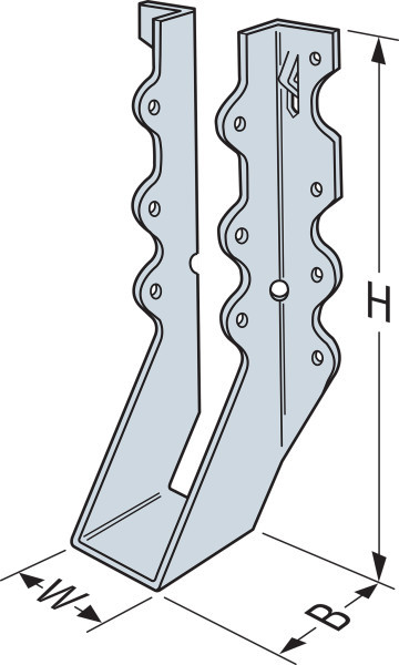 LU24 Light Face-Mount Joist Hanger
