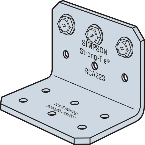 RCA223/54-R150 Rigid Connector Angle (Carton of 150pcs)