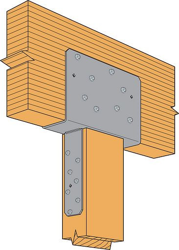 CCQ4.62-5.50HDG Column Cap, Quick Install