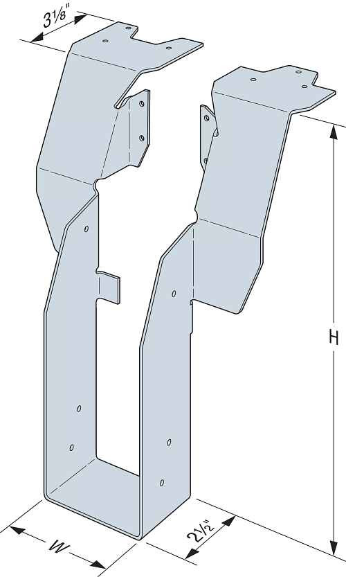 DGT2.56/20 Top-Flange Fire Wall Hanger