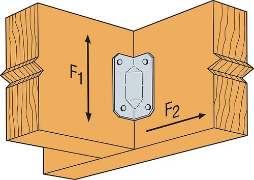 GA1 Gusset Angle (Carton of 100pcs)