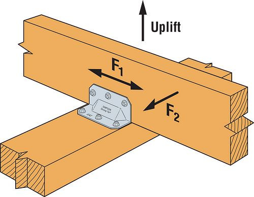 GA1 Gusset Angle (Carton of 100pcs)