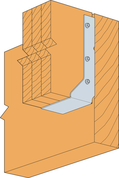 HUCQ310SS-SDS Heavy Concealed Flange Face-Mount Joist Hanger with SDS ...