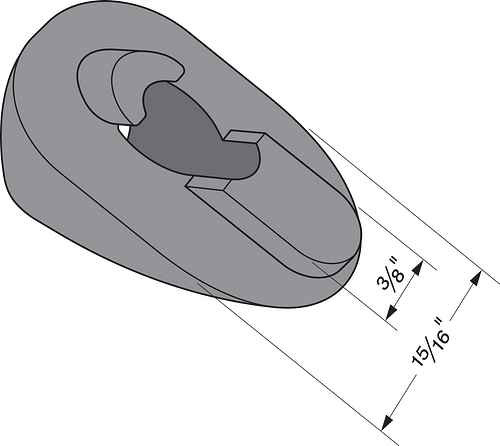 MTW45-8-R10 Mass-Timber Angled Washer (Box of 10pcs)