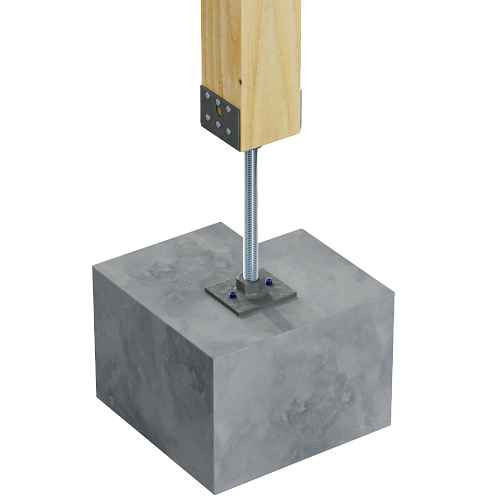 PPBF44 Adjustable Porch Post Base
