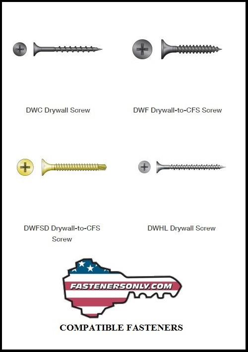 PRO200G2M25K Quik Drive Drywall System
