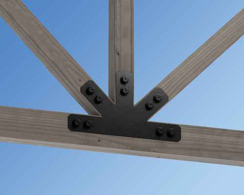 APVGP1212-4 Decorative Gable Plate w/ Fasteners