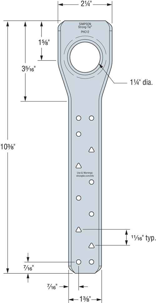 PHC12 Panel Hoist Clip