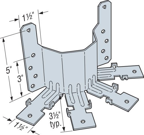 THJU26 Multiple Truss Hip/Jack Hanger