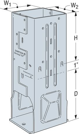 MPB66Z Moment Post Base