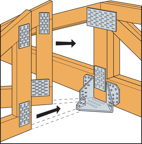THJA26 Multiple-Truss Hip/Jack Hanger