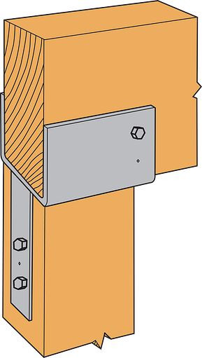 ECC44HDG End Column Cap