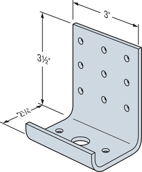 RCKW3-R10 Kneewall Connector (Carton of 10pcs)