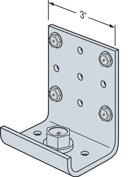 RCKW3-R10 Kneewall Connector (Carton of 10pcs)