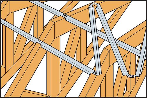 TSF2-16 Truss Spacer (Carton of 25pcs)