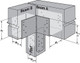 ECCLLQ666SDS End Column Cap L-Shaped, Quick-Install