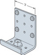 RCKW3-R10 Kneewall Connector (Carton of 10pcs)