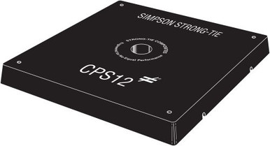 CPS12 Composite-Plastic Standoff Post Base