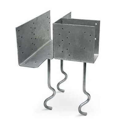 ECCLLQMD5.50-KT End Column Cap, L-Shaped for GFCMU and Concrete Piers