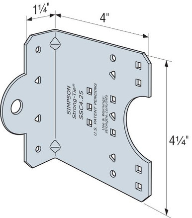 SSC4.25-R50 Steel-Stud Connector (Pack of 50pcs)