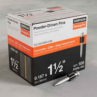 PDPA-150 Powder-Driven Pin (Pack of 100pcs)