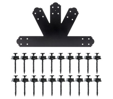 APGP612 Decorative Gable Plate w/ Fasteners
