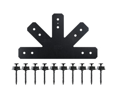 APVGP1212-4 Decorative Gable Plate w/ Fasteners