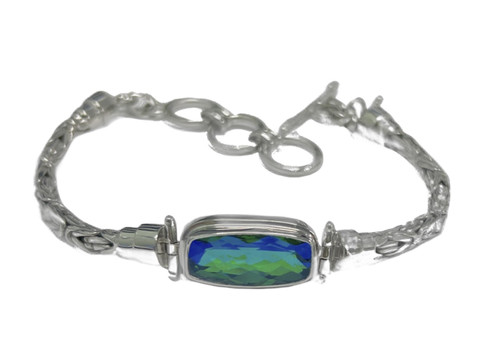 Siesta Key Gemstone (TM) Studs Square SKSQ6MM | Silver City Sarasota