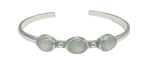 Sterling Silver Double Cuff Bracelet QB1014 | Silver City Sarasota