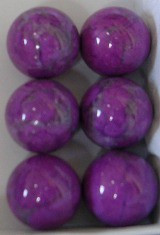 Pink Purple Howlite Ball - Silver City Sarasota