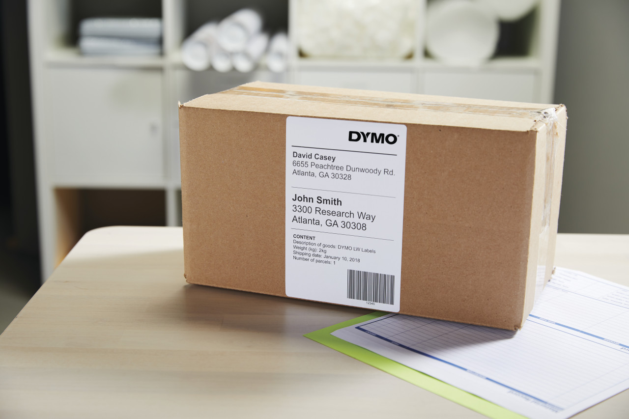 Dymo #S0904980 Labelwriter 4xl Extra Large Shipping Labels 104x159mm ...