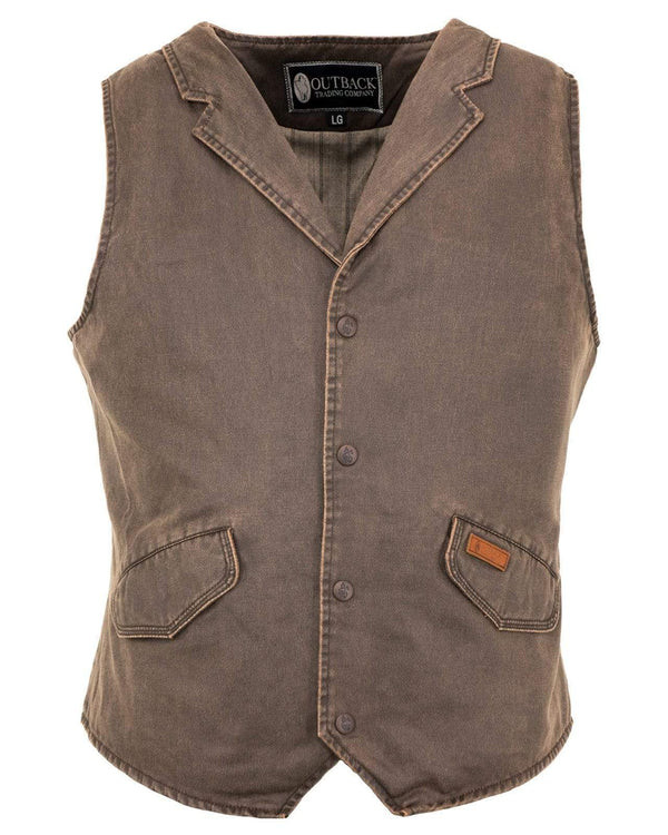 OUTBACK ARKANSAS VEST - FRINGE WESTERN WEAR