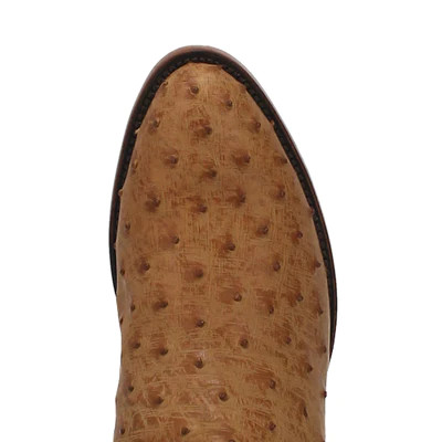 DAN POST DP3077 MENS GEHRIG OSTRICH BOOTS - FRINGE WESTERN WEAR