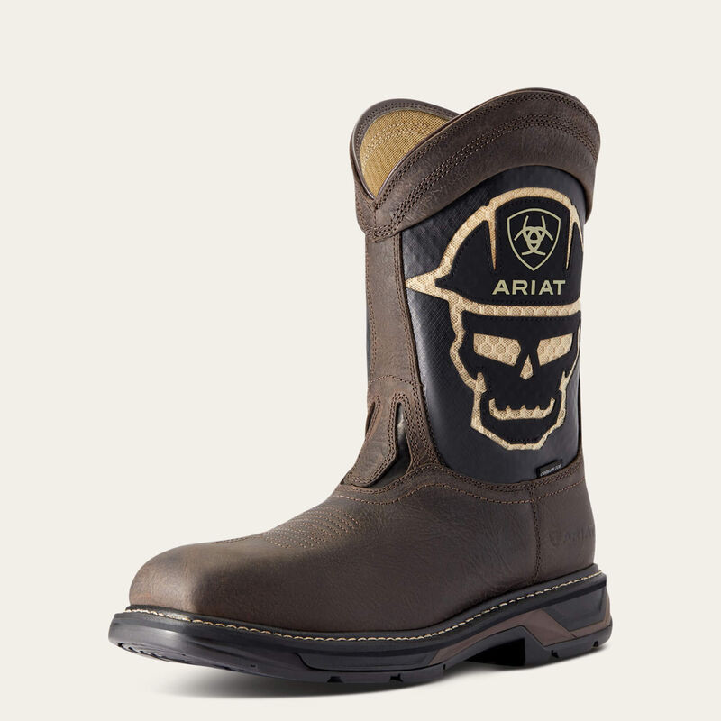 ARIAT MEN'S WORKHOG VENT ROUGHNECK CARBON TOE WORK BOOT - FRINGE ...
