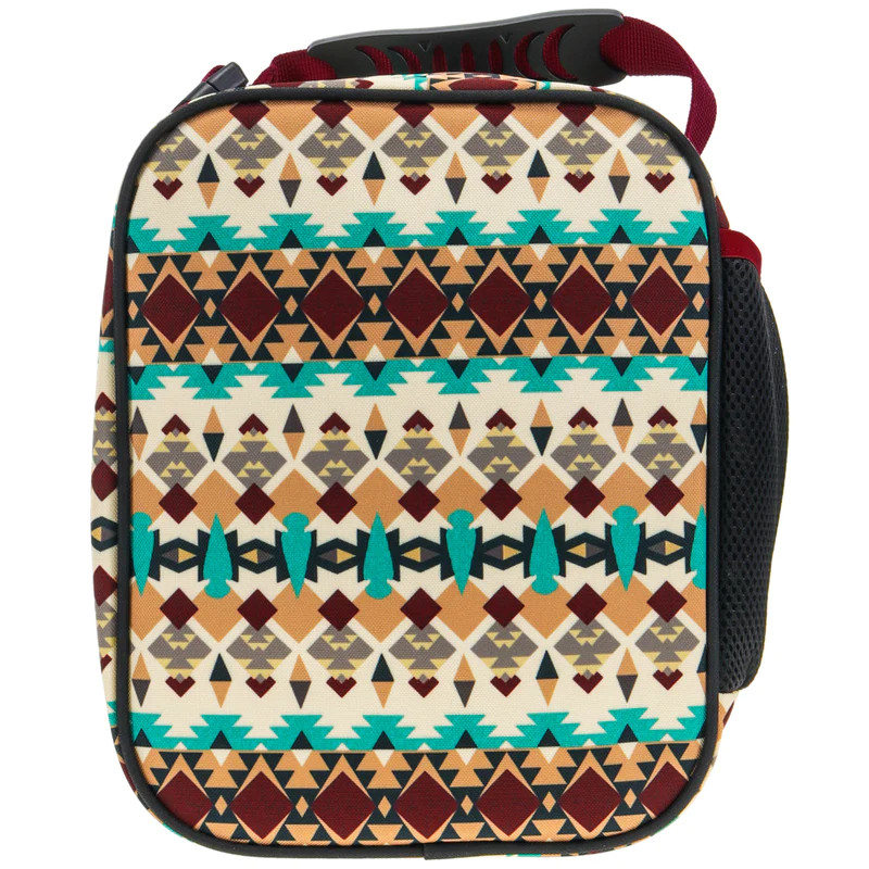 HOOEY MAROON AZTEC LUNCHBOX - FRINGE WESTERN WEAR